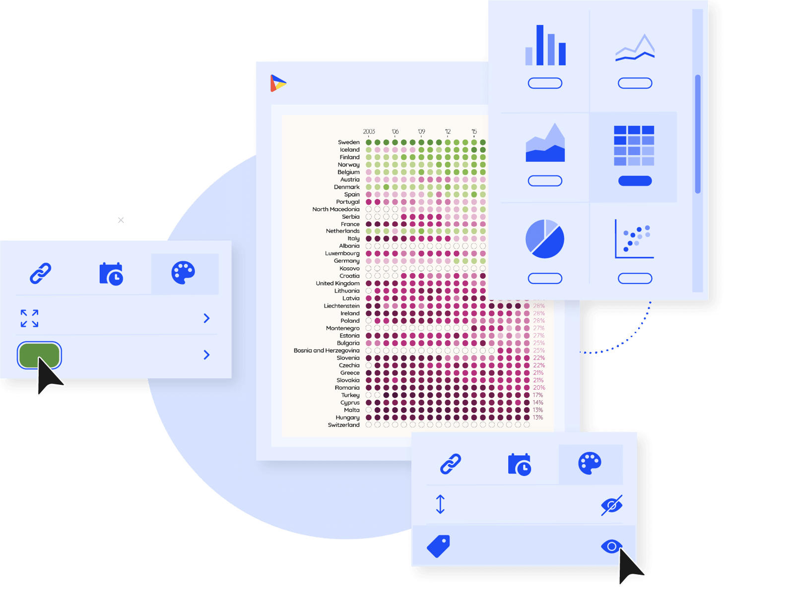 Chart Design Create And Share Beautiful Graphs Datylon